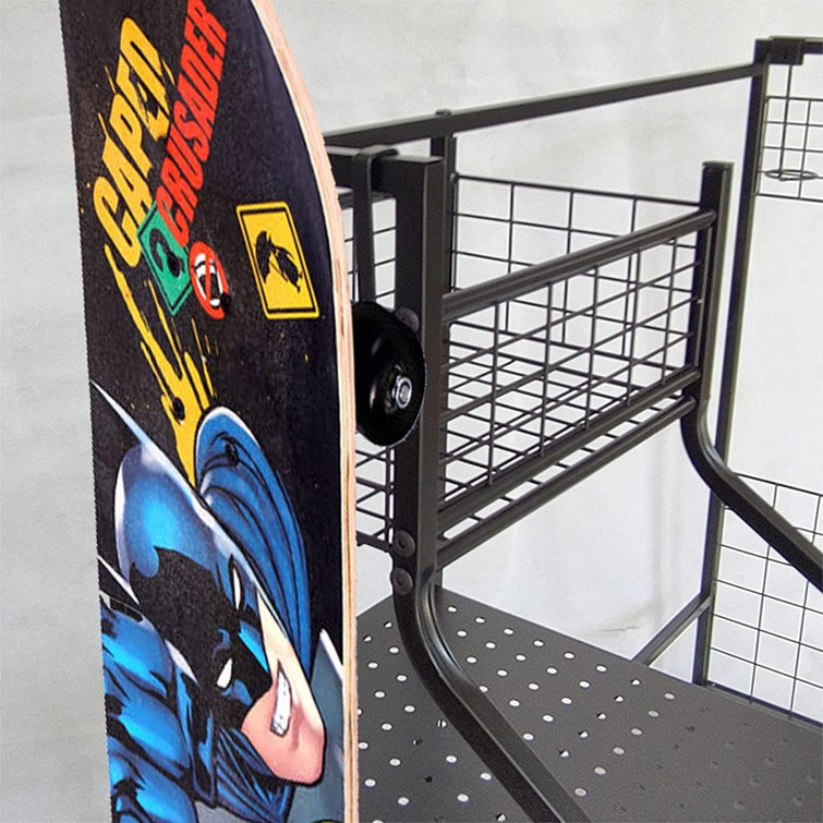 17 Stories Mekbuda Steel Freestanding Multi-Use Sports Rack | Wayfair